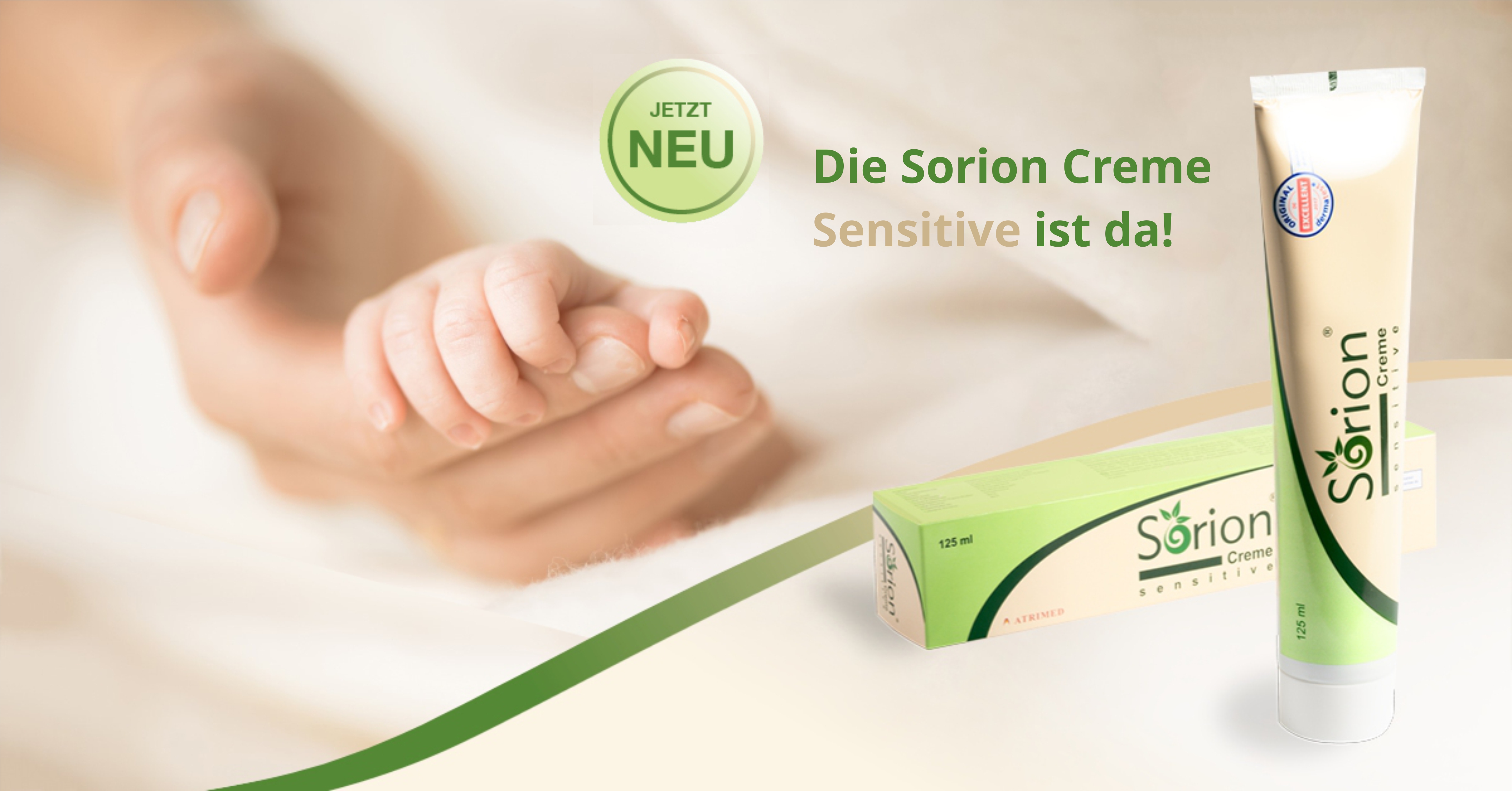 NEU: Sorion Repair Creme jetzt auch als Sensitive zur sanften Langzei